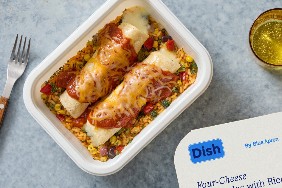 Four-Cheese Enchiladas